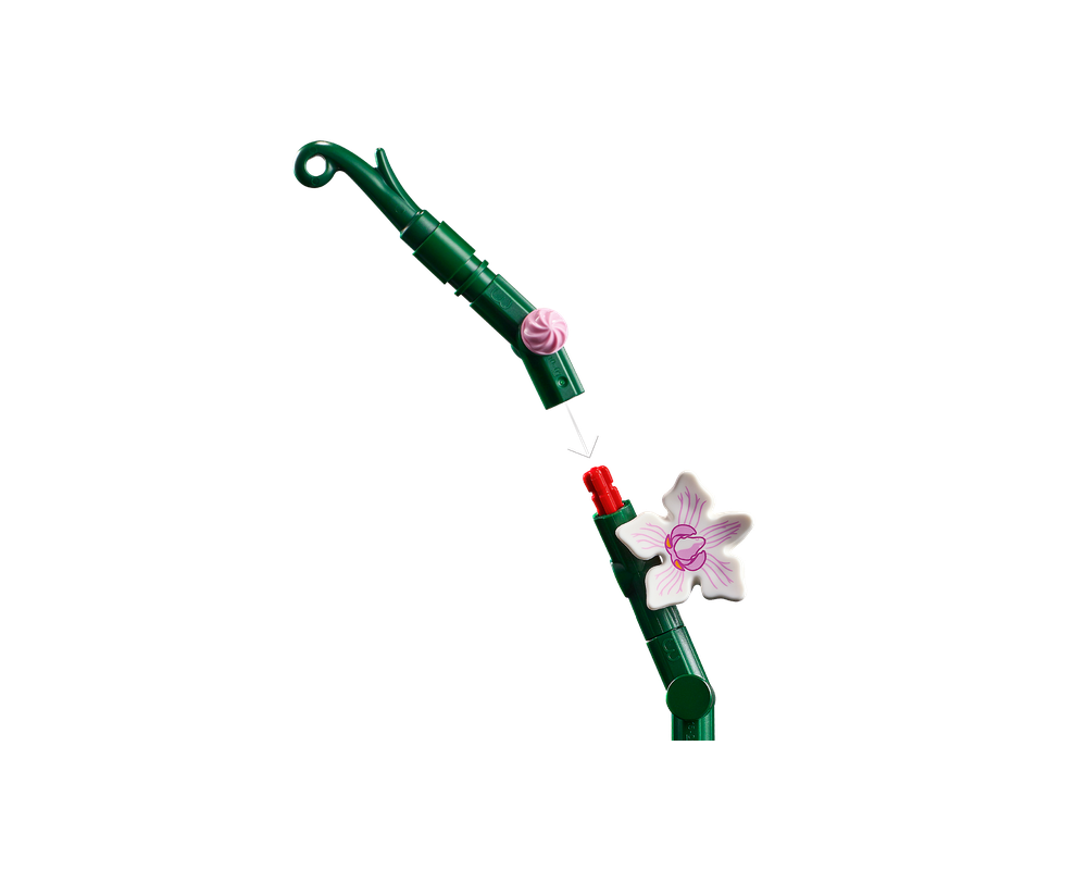 LEGO Set 10311-1 Orchid (2022 Botanicals) | Rebrickable - Build with LEGO