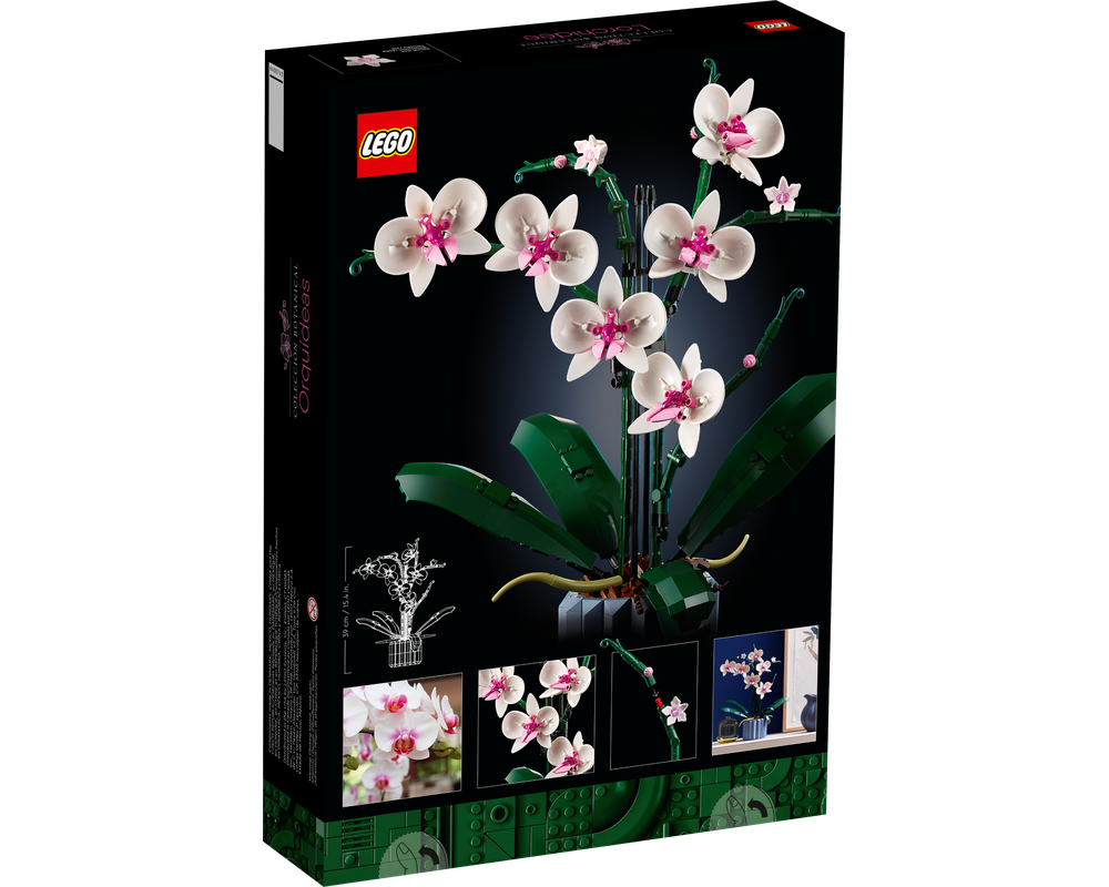 LEGO Set 10311-1 Orchid (2022 Botanicals) | Rebrickable - Build with LEGO