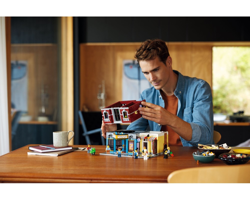 LEGO Set 10312-1 Jazz Club (2023 Modular Buildings) | Rebrickable ...