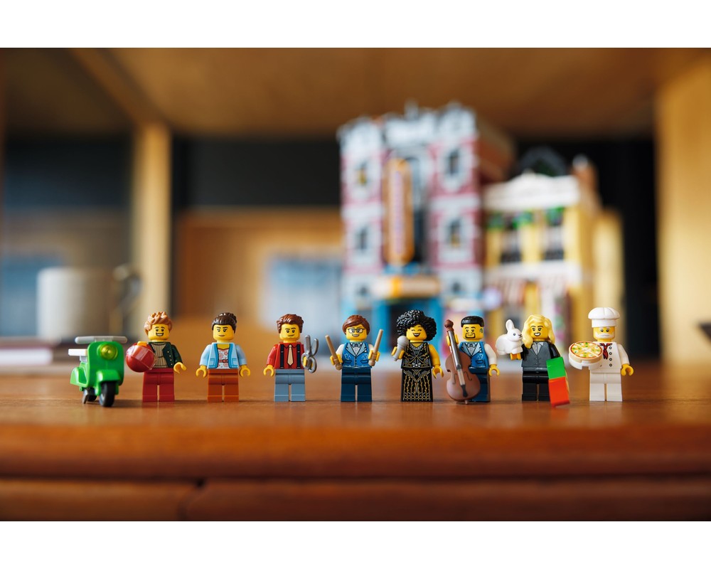 LEGO Set 10312-1 Jazz Club (2023 Modular Buildings) | Rebrickable ...