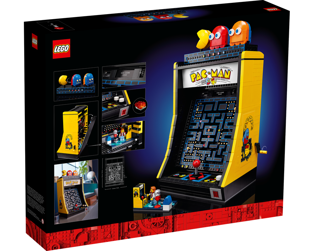 LEGO Set 10323-1 PAC-MAN Arcade (2023 Icons) | Rebrickable - Build with ...