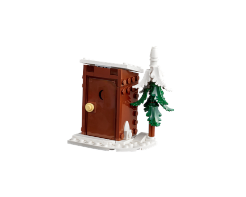 LEGO Set 10325-1-s1 Alpine Outhouse (2023 Seasonal > Christmas ...