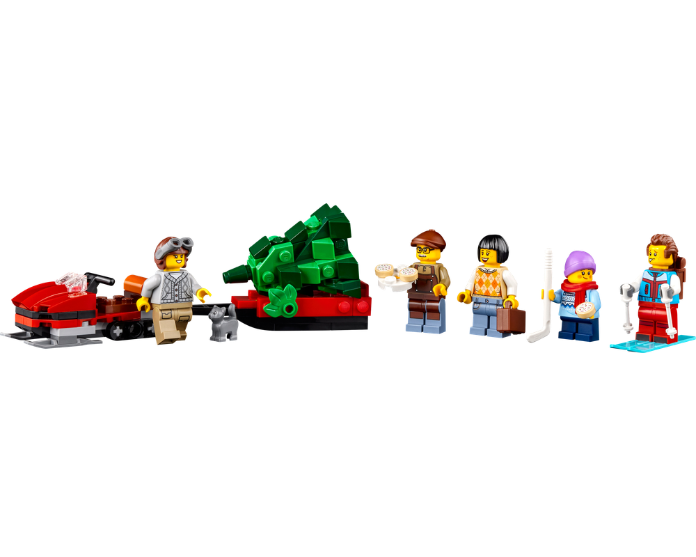 LEGO Set 10325-1 Alpine Lodge (2023 Seasonal > Christmas) | Rebrickable ...