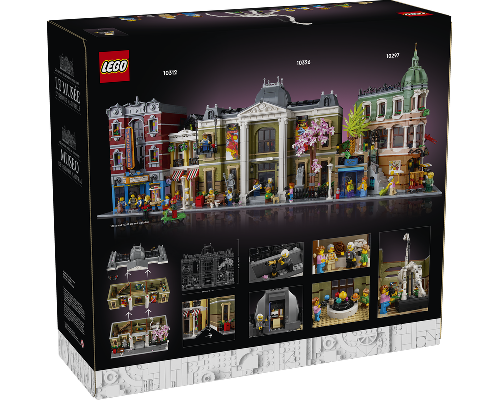 LEGO Set 10326-1 Natural History Museum (2023 Modular Buildings ...
