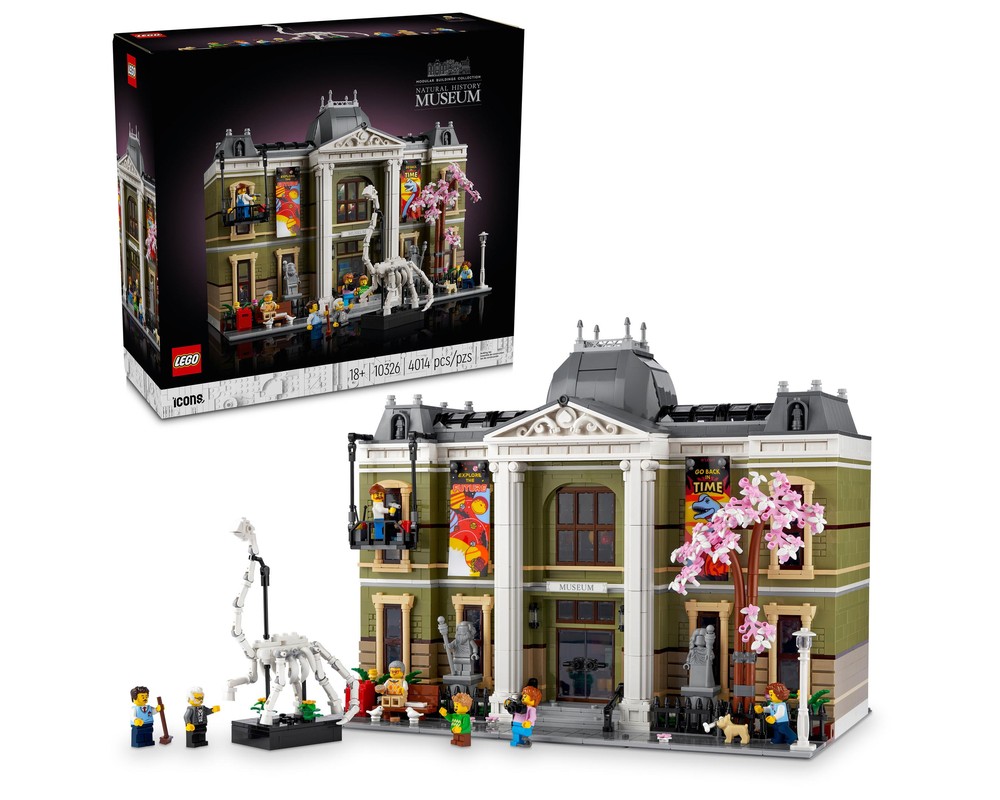 LEGO Set 10326-1 Natural History Museum (2023 Modular Buildings ...