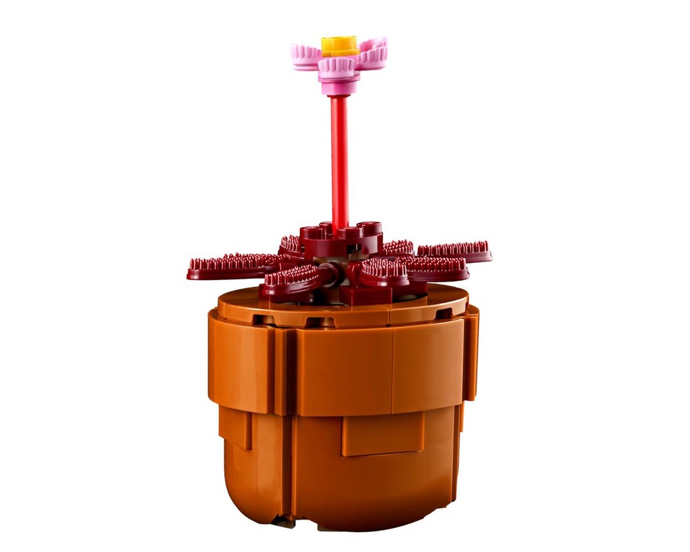 LEGO Set 10329-1-s5 Red Sundew (2023 Botanicals) | Rebrickable - Build ...