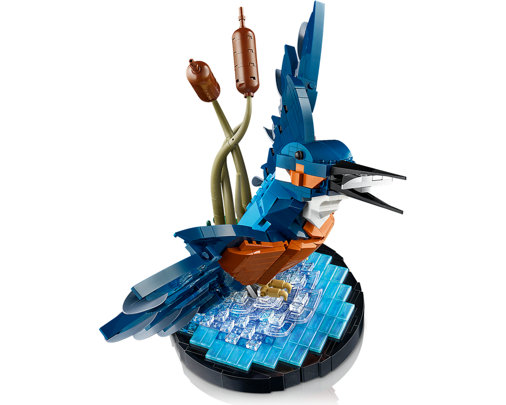 LEGO Set 10331-1 Kingfisher Bird (2024 Icons) | Rebrickable - Build ...