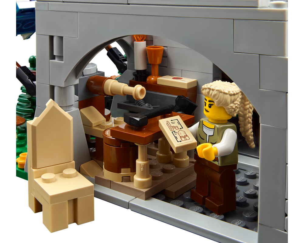 LEGO Set 10332-1 Medieval Town Square (2024 Icons) | Rebrickable ...