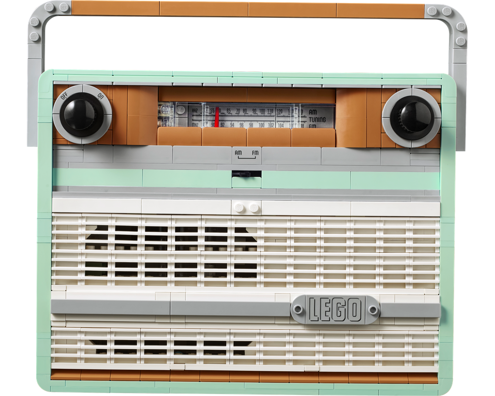 LEGO Set 10334-1 Retro Radio (2024 Icons) | Rebrickable - Build with LEGO