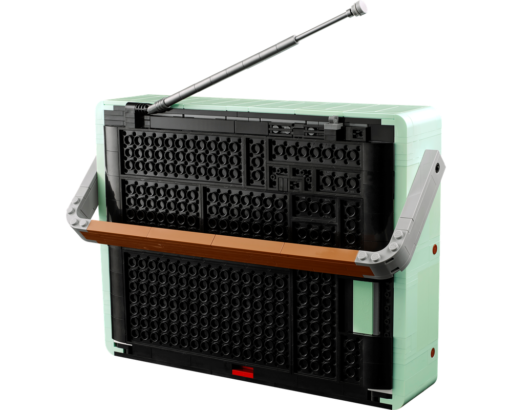 LEGO Set 10334-1 Retro Radio (2024 Icons) | Rebrickable - Build with LEGO