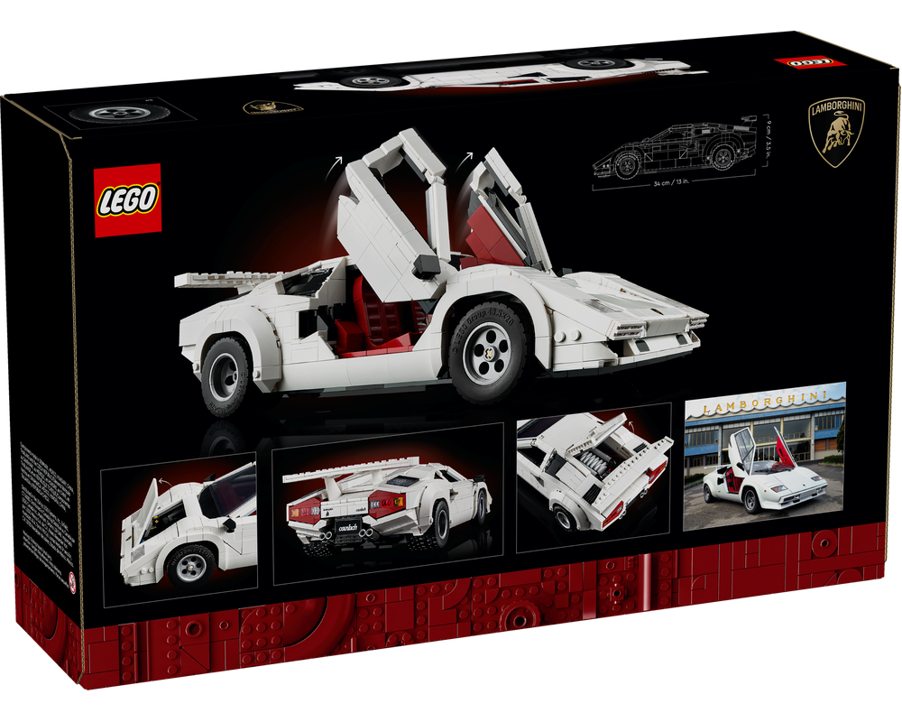LEGO Set 10337-1 Lamborghini Countach 5000 Quattrovalvole (2024 Icons ...