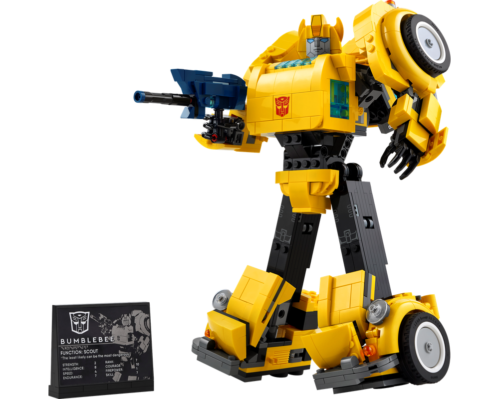 LEGO Set 10338-1 Bumblebee (2024 Icons) | Rebrickable - Build with LEGO