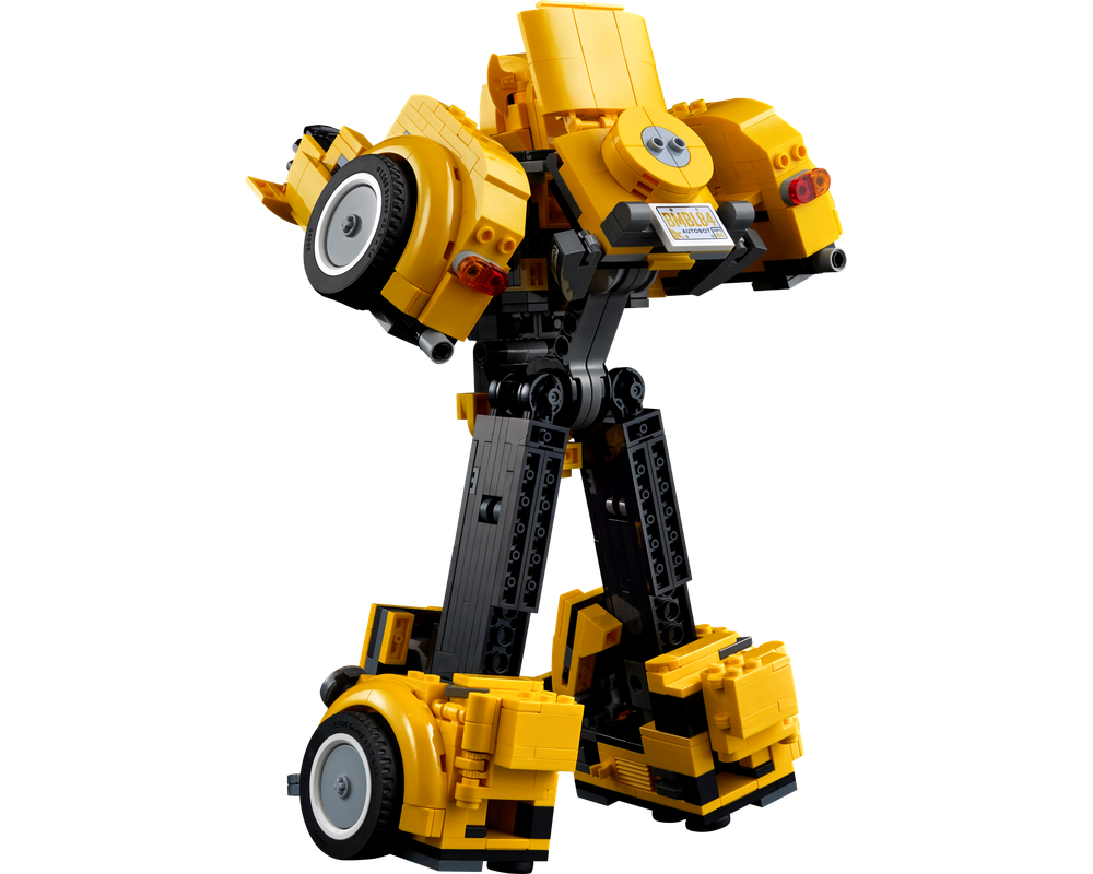 LEGO Set 10338-1 Bumblebee (2024 Icons) | Rebrickable - Build with LEGO