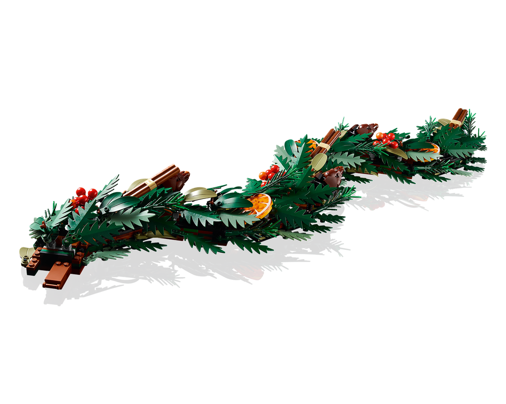 LEGO Set 10340-1 Wreath (2024 Seasonal > Christmas) | Rebrickable ...