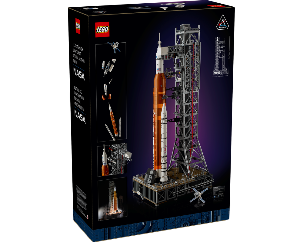 LEGO Set 10341-1 NASA Artemis Space Launch System (2024 Icons) | Rebrickable - Build with LEGO