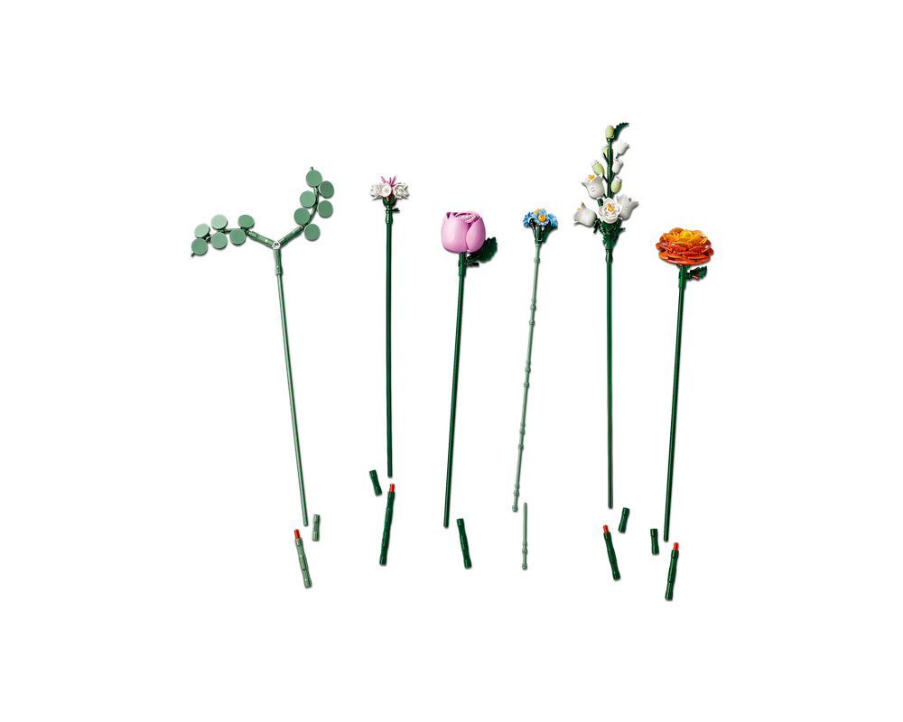 LEGO Set 10342-1 Pretty Pink Flower Bouquet (2025 Botanicals ...