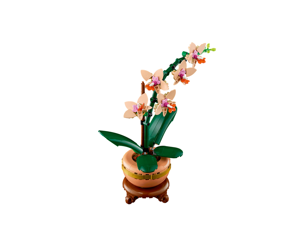 LEGO Set 10343-1 Mini Orchid (2025 Botanicals) | Rebrickable - Build ...