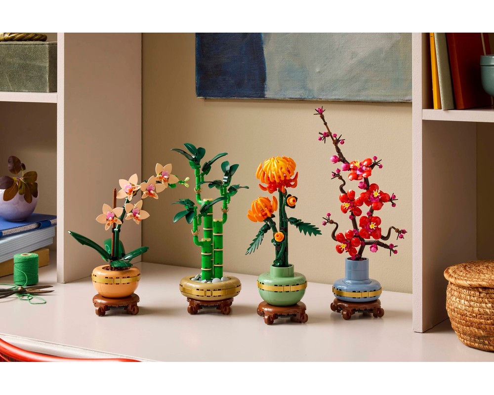 LEGO Set 10344-1 Lucky Bamboo (2025 Botanicals) | Rebrickable - Build ...