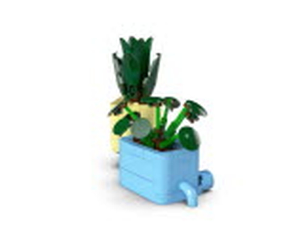 LEGO Set 10349-1 Happy Plants (2025 Botanicals) | Rebrickable - Build ...