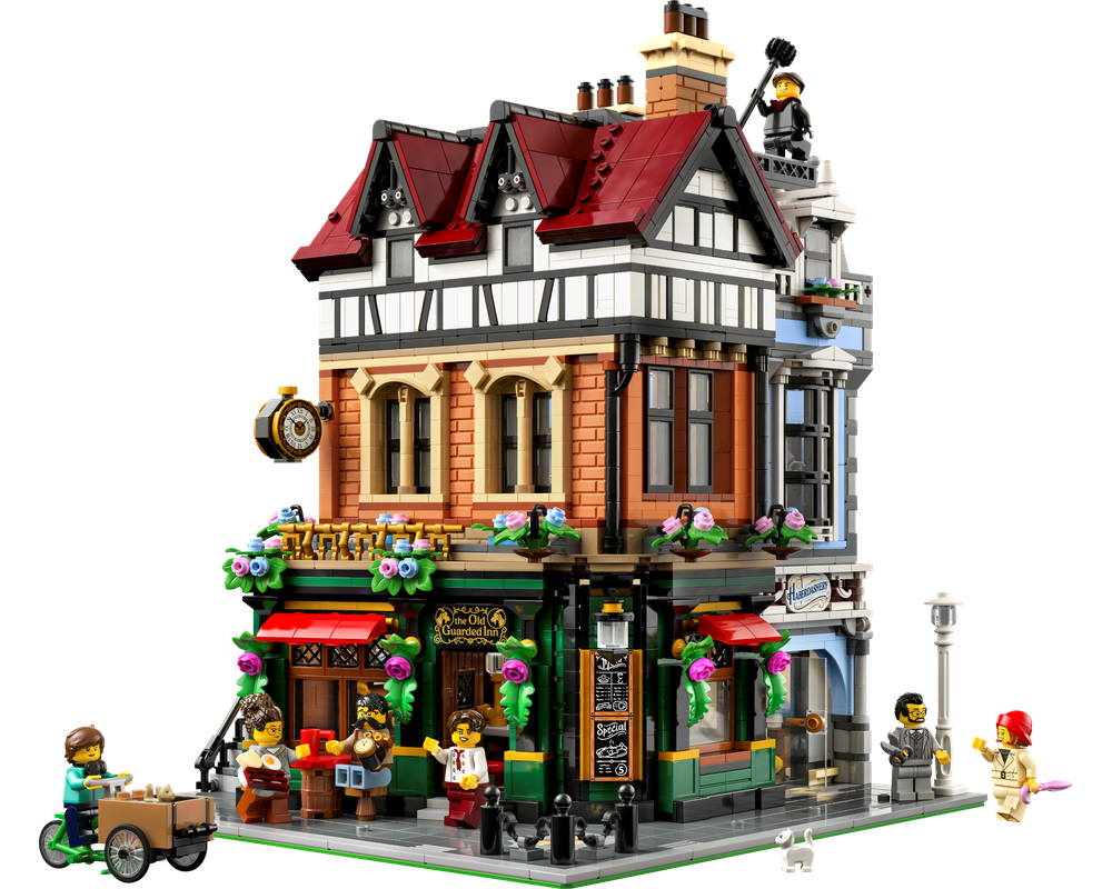 LEGO Set 10350-1 Tudor Corner (2025 Modular Buildings) | Rebrickable ...