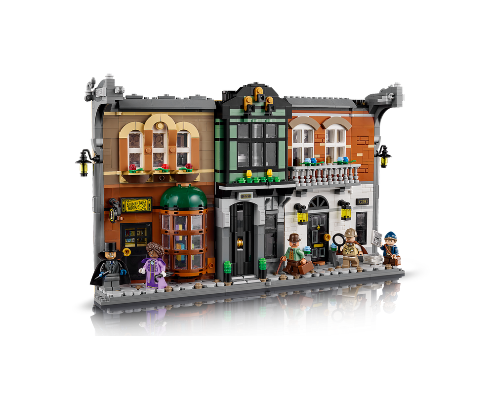 LEGO Set 10351-1 Sherlock Holmes: Book Nook (2025 Icons) | Rebrickable ...