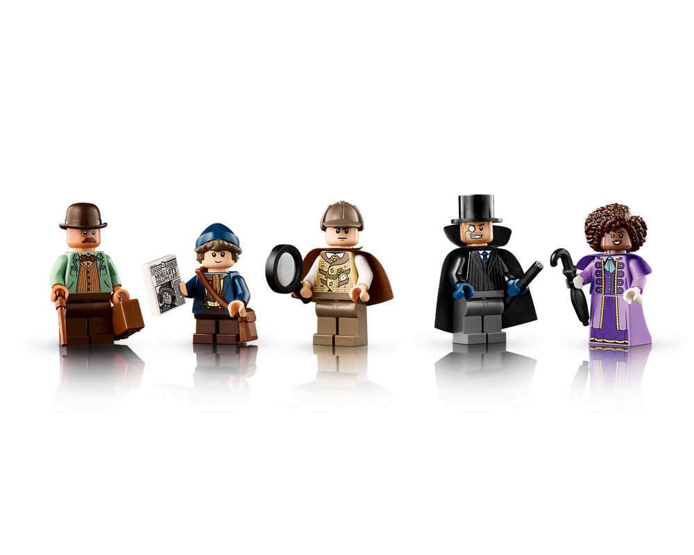 LEGO Set 10351-1 Sherlock Holmes: Book Nook (2025 Icons) | Rebrickable ...