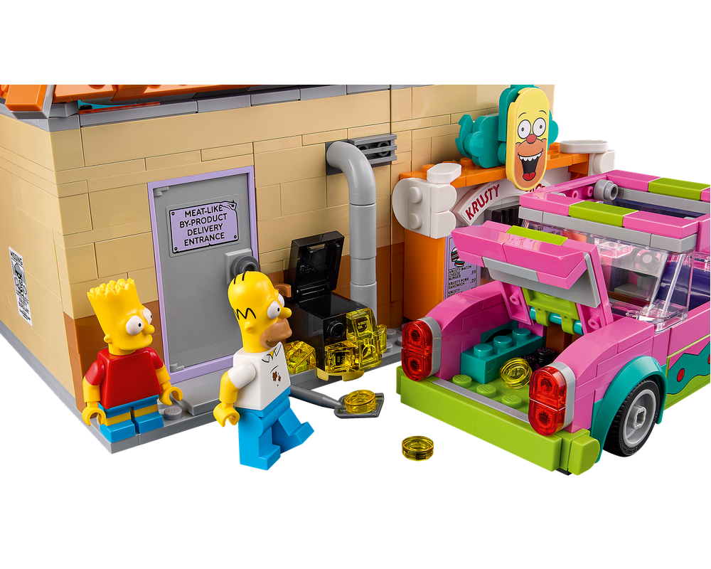 LEGO Set 10352-1 The Simpsons: Krusty Burger (2025 Icons) | Rebrickable ...
