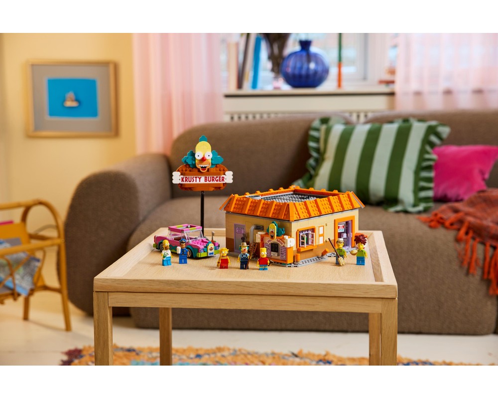 LEGO Set 10352-1 The Simpsons: Krusty Burger (2025 Icons) | Rebrickable ...