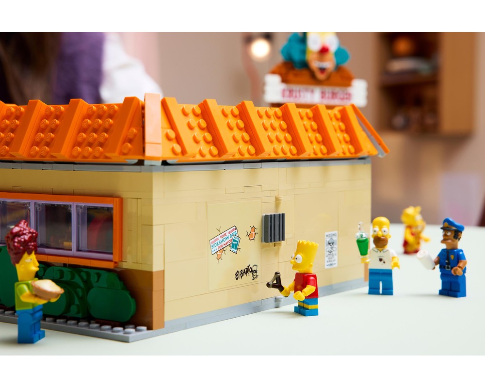 LEGO Set 10352-1 The Simpsons: Krusty Burger (2025 Icons) | Rebrickable ...