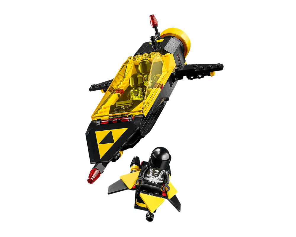 LEGO Set 10355-1 Blacktron Renegade (2025 Icons) | Rebrickable - Build ...