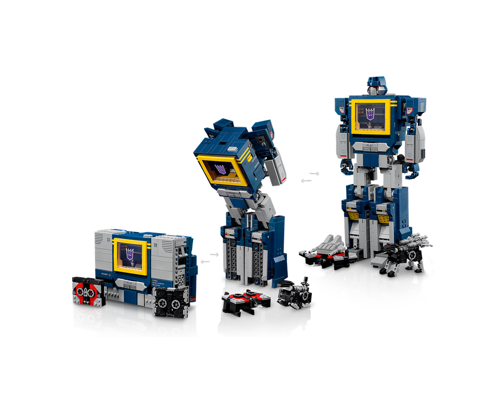 LEGO Set 10358-1 Transformers: Soundwave (2025 Icons) | Rebrickable ...