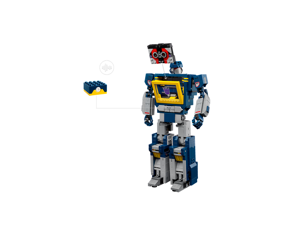 LEGO Set 10358-1 Transformers: Soundwave (2025 Icons) | Rebrickable ...