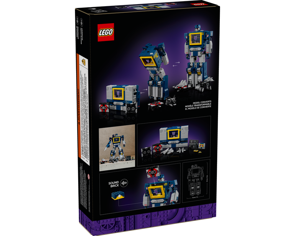 LEGO Set 10358-1 Transformers: Soundwave (2025 Icons) | Rebrickable ...