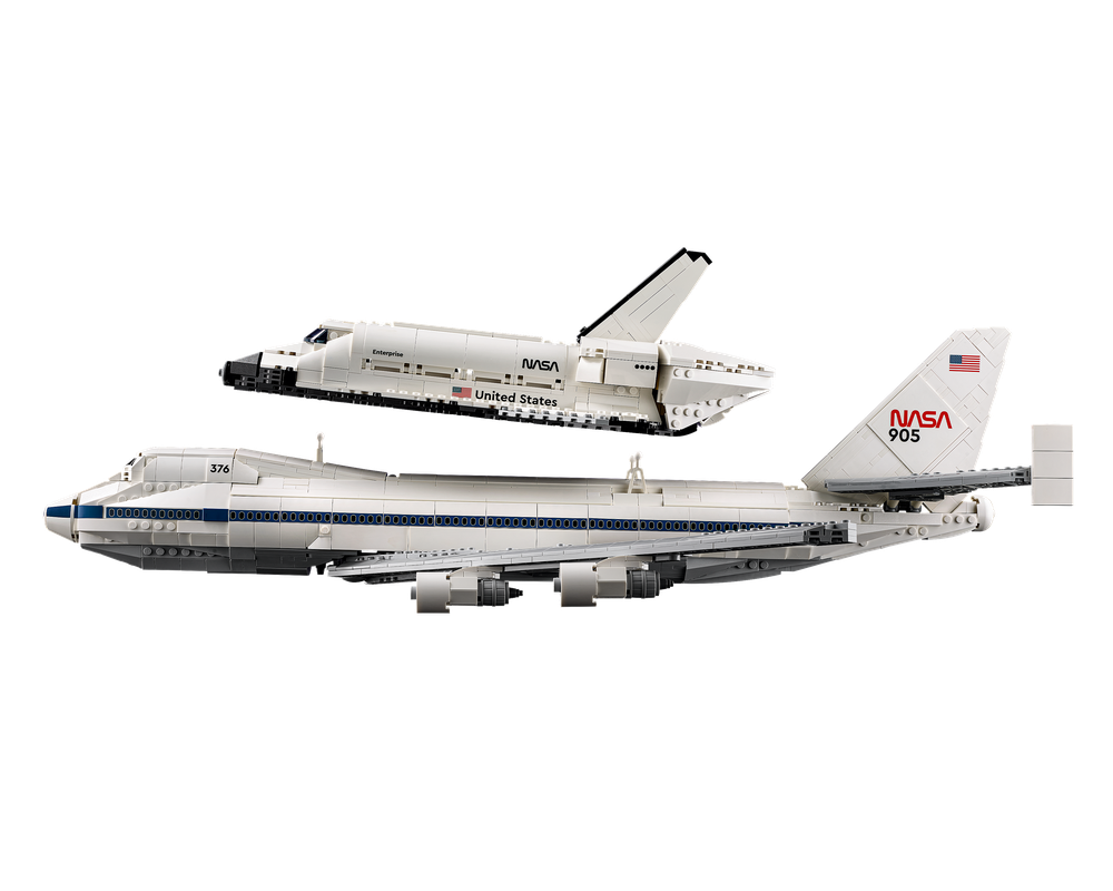 LEGO Set 10360-1 Shuttle Carrier Aircraft (2025 Icons) | Rebrickable ...
