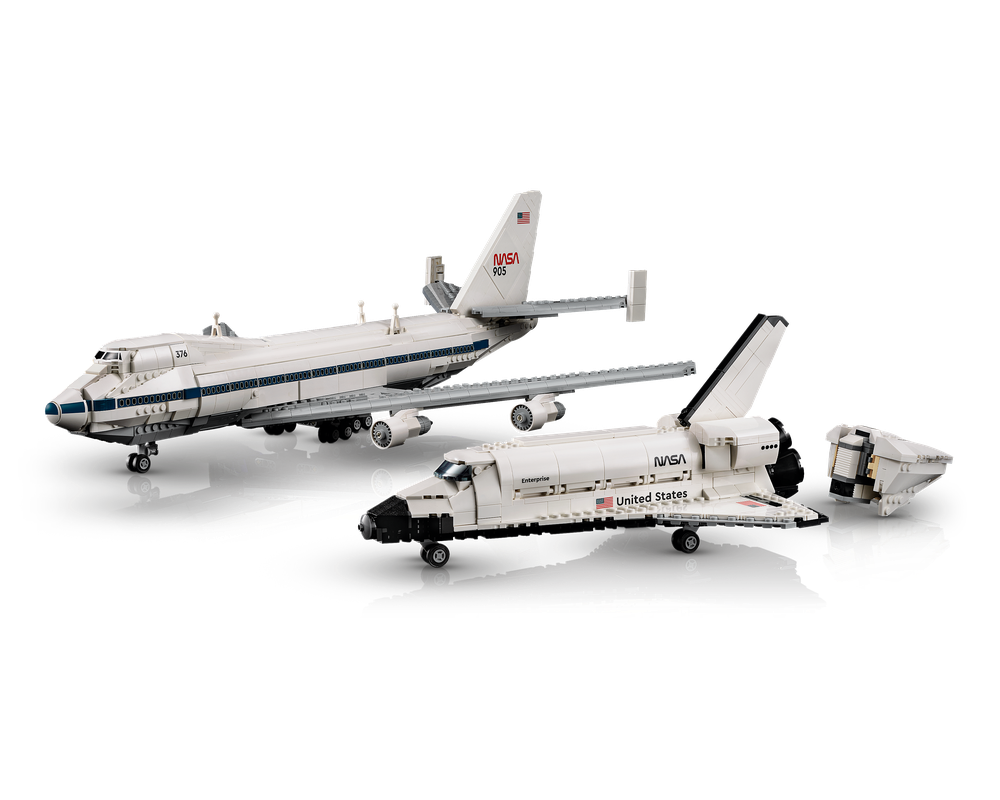 LEGO Set 10360-1 Shuttle Carrier Aircraft (2025 Icons) | Rebrickable ...