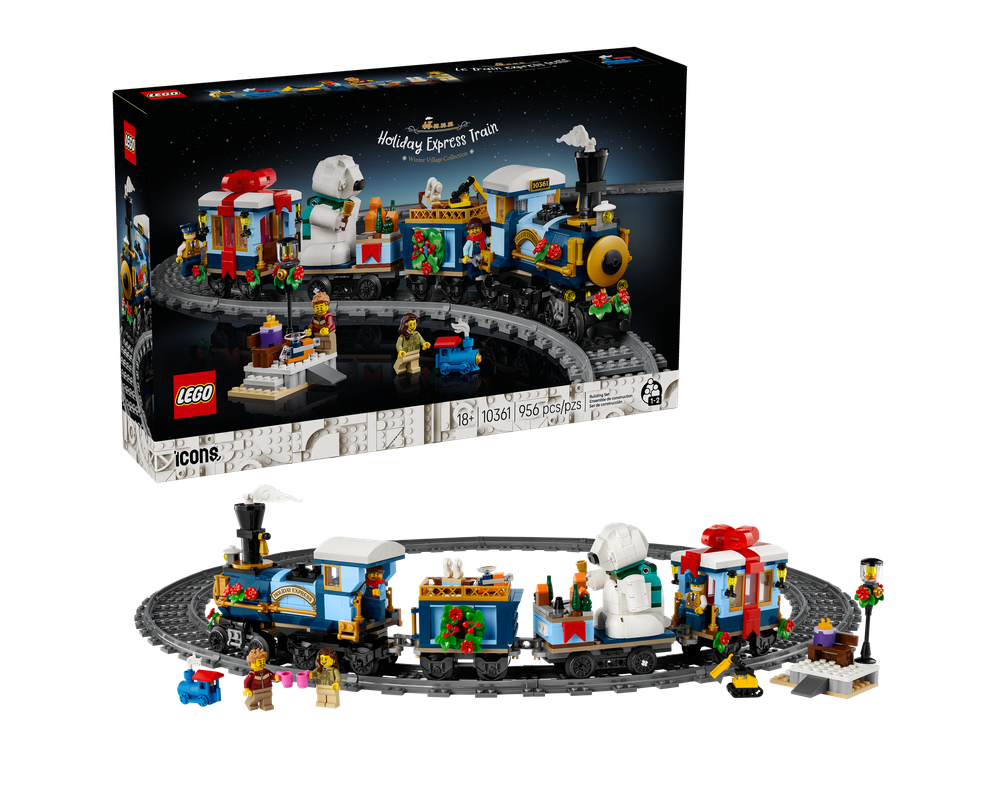 LEGO Set 10361-1 Holiday Express Train (2025 Seasonal > Christmas ...