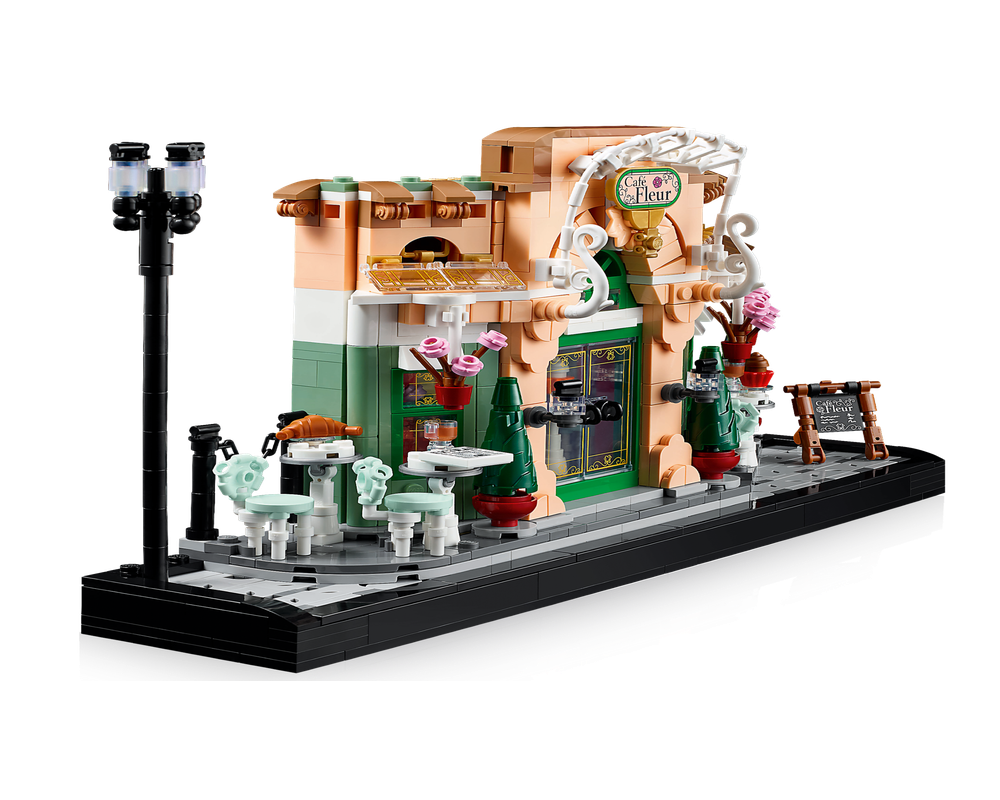 LEGO Set 10362-1 French Café (2025 Icons) | Rebrickable - Build with LEGO