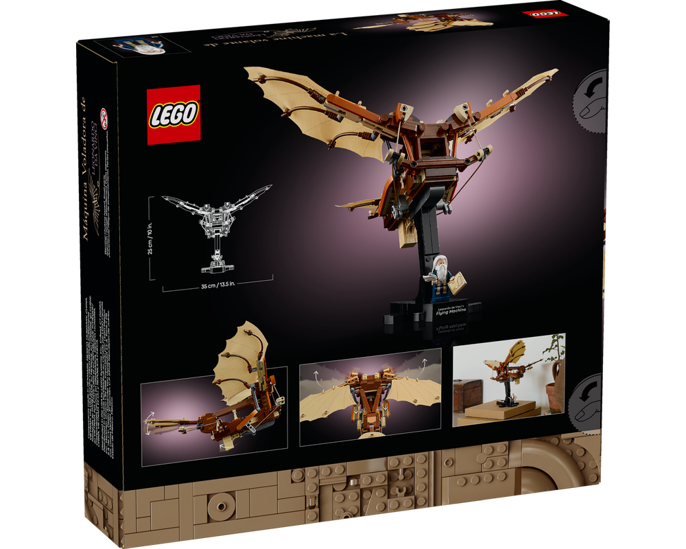LEGO Set 10363-1 Leonardo da Vinci's Flying Machine (2025 Icons ...