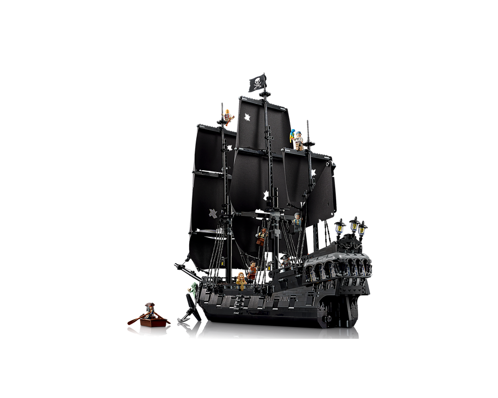 LEGO Set 10365-1 Captain Jack Sparrow's Pirate Ship (2025 Icons ...