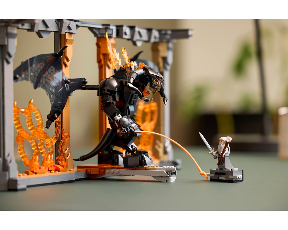 LEGO Set 10367-1 The Lord of the Rings: Balrog Book Nook (2025 Icons ...