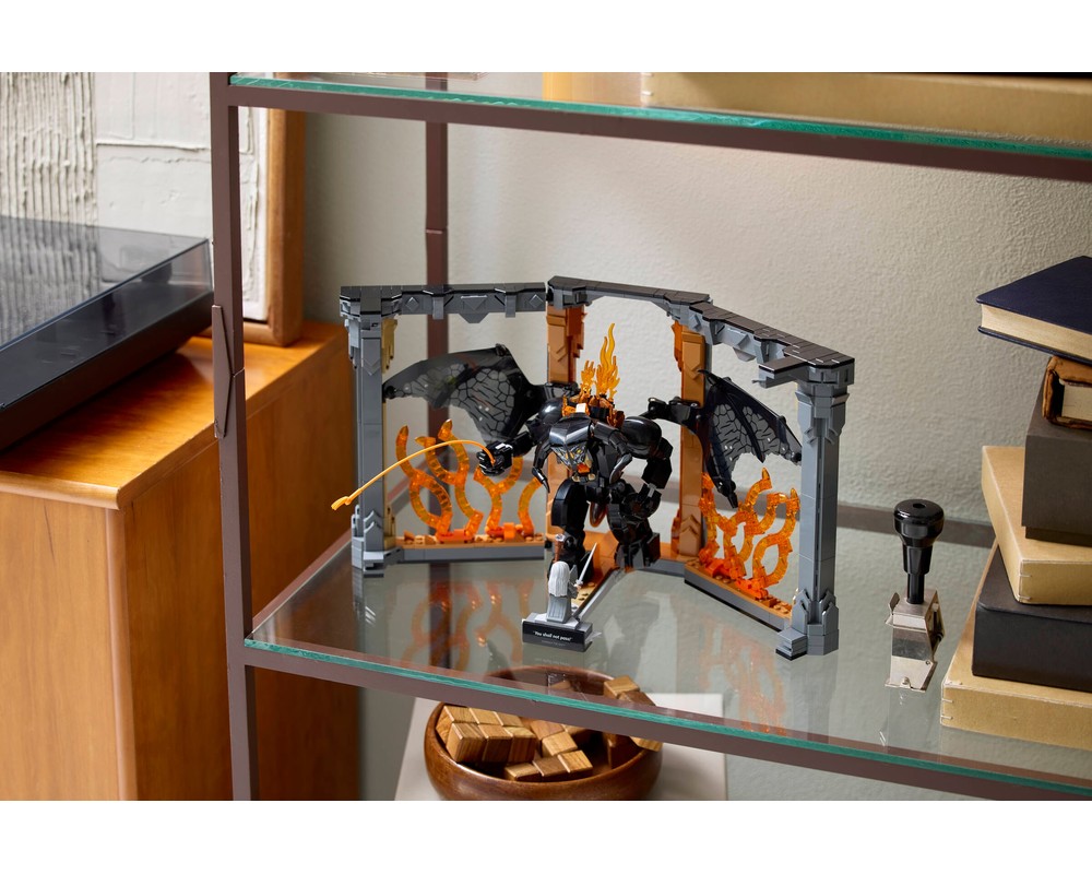 LEGO Set 10367-1 The Lord of the Rings: Balrog Book Nook (2025 Icons ...