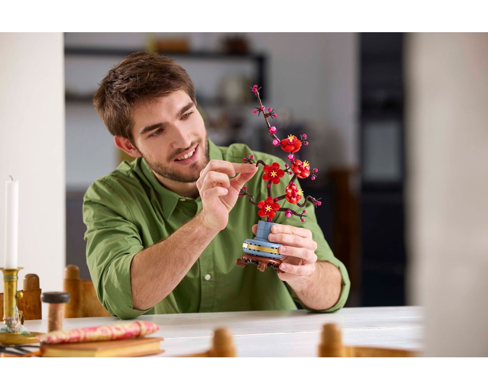 LEGO Set 10369-1 Plum Blossom (2024 Icons) | Rebrickable - Build with LEGO