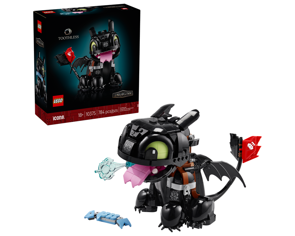 LEGO Set 10375-1 How to Train Your Dragon: Toothless (2025 Icons ...