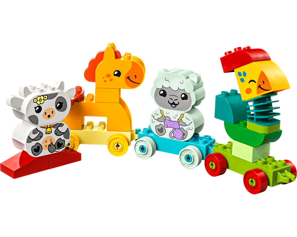 LEGO Set 10412-1 Animal Train (2024 Duplo) | Rebrickable - Build with LEGO