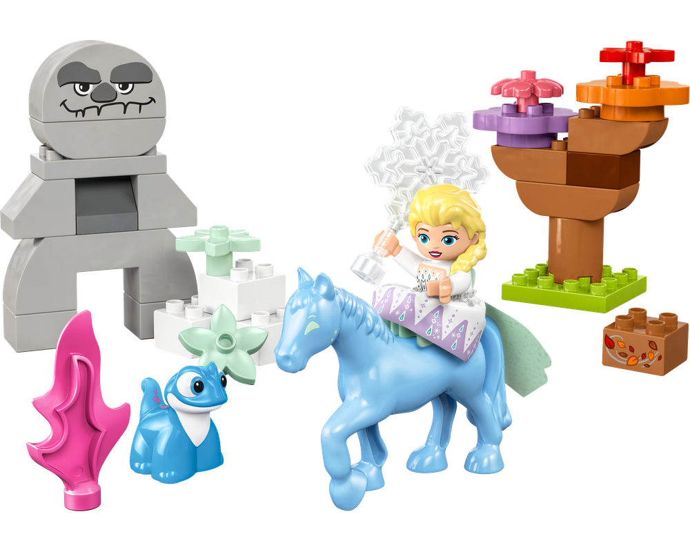 LEGO Set 10418-1 Elsa & Bruni in the Enchanted Forest (2024 Duplo ...