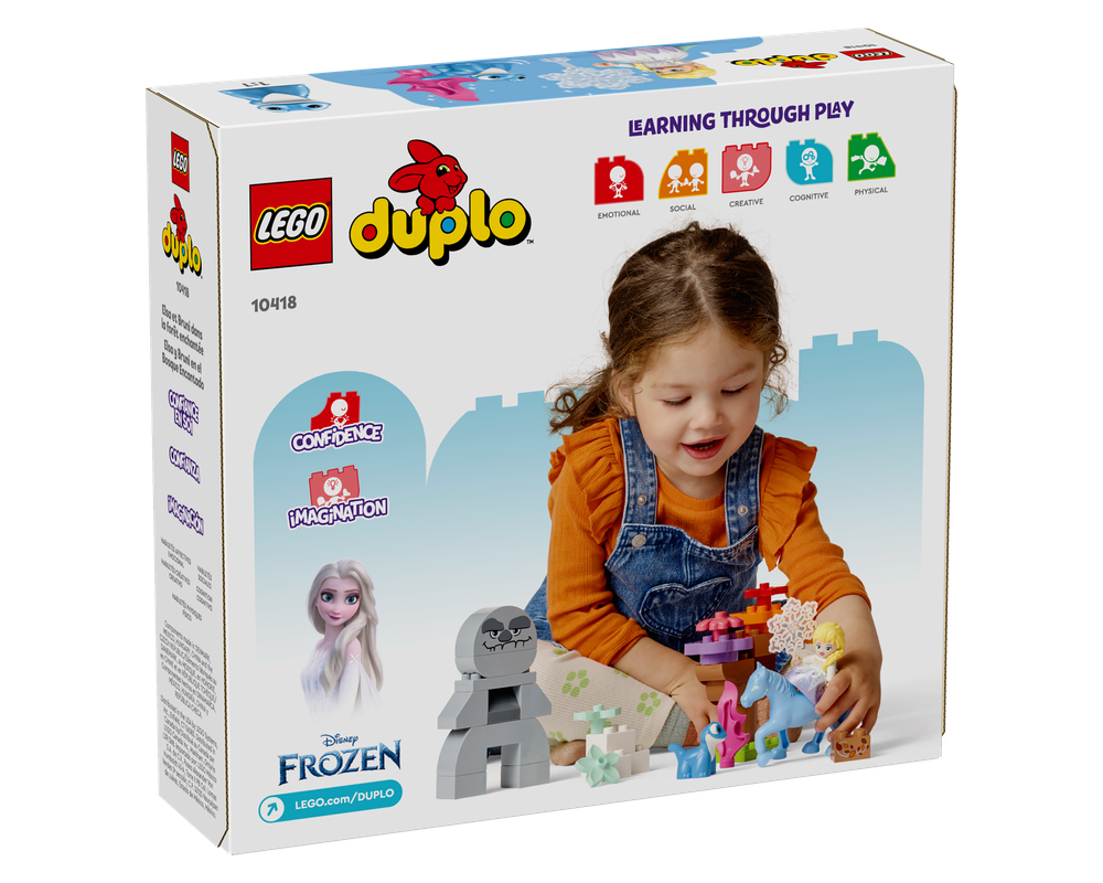 LEGO Set 10418-1 Elsa & Bruni in the Enchanted Forest (2024 Duplo ...