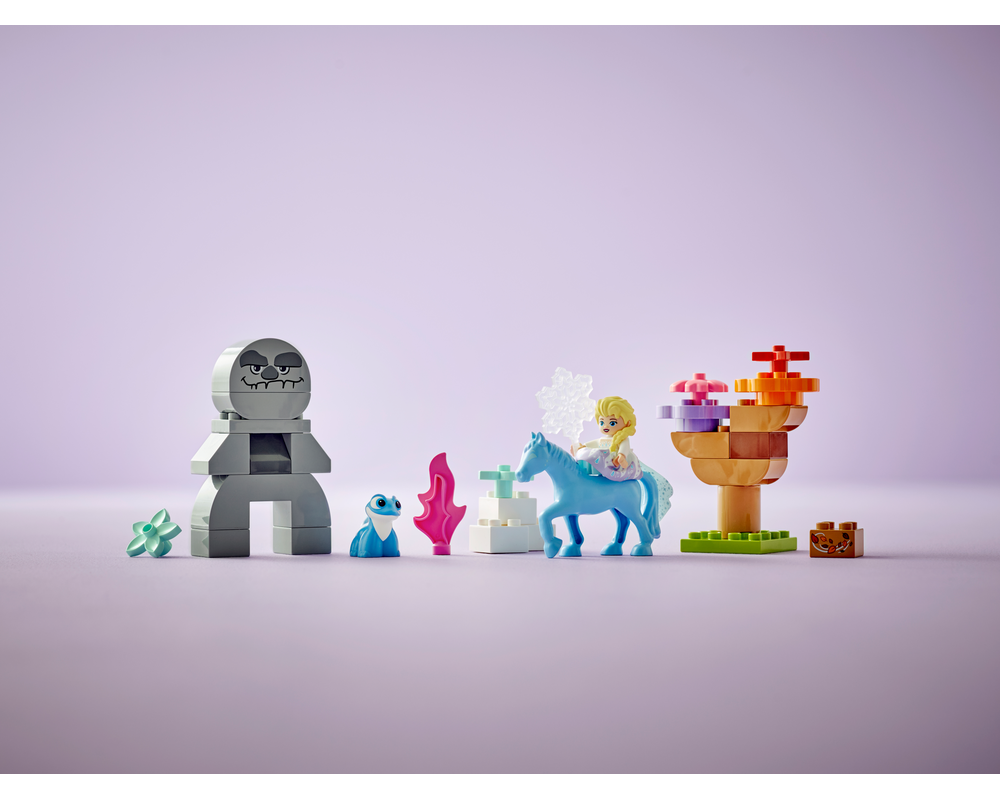LEGO Set 10418-1 Elsa & Bruni in the Enchanted Forest (2024 Duplo ...