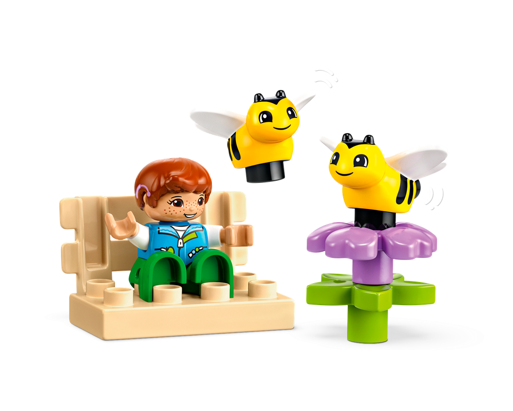 LEGO Set 10419-1 Caring for Bees & Beehives (2024 Duplo) | Rebrickable ...