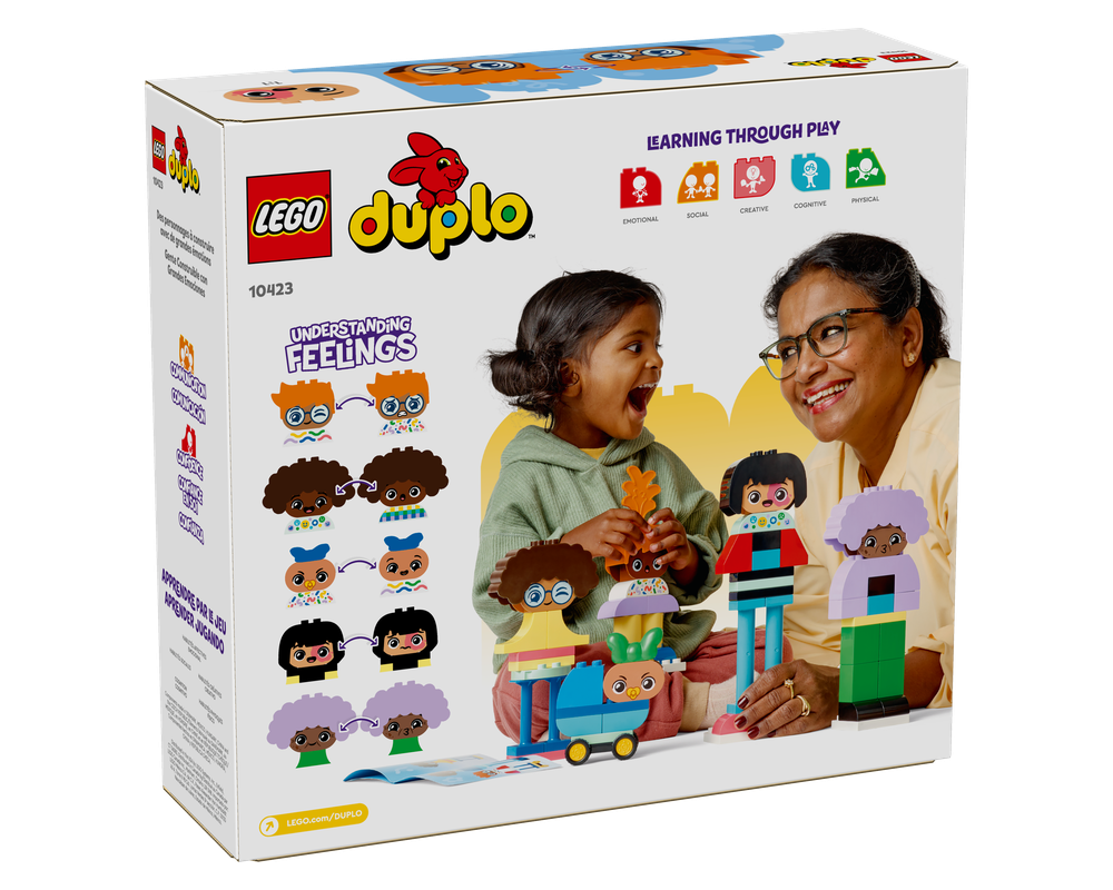 LEGO Set 10423-1 Buildable People with Big Emotions (2024 Duplo ...