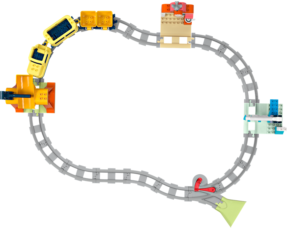 LEGO Set 10428-1 Big Interactive Community Train (2025 Duplo > Trains ...